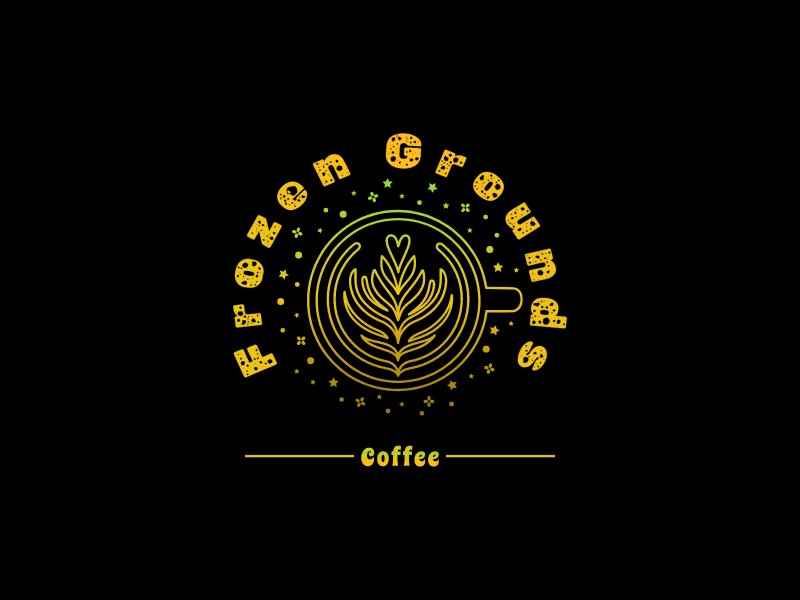 Frozen Grounds logo | Design your own drink logo - LogoAI