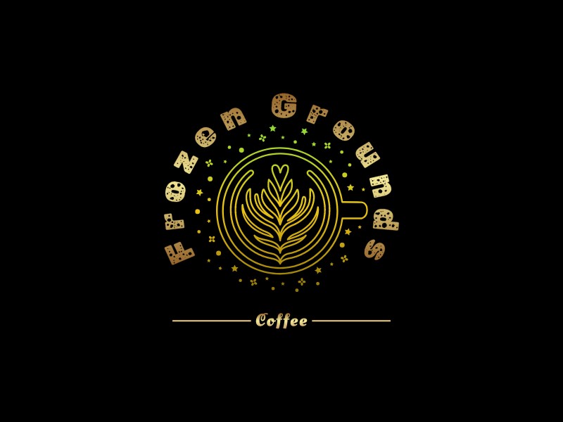 Frozen Grounds logo | Design your own drink logo - LogoAI