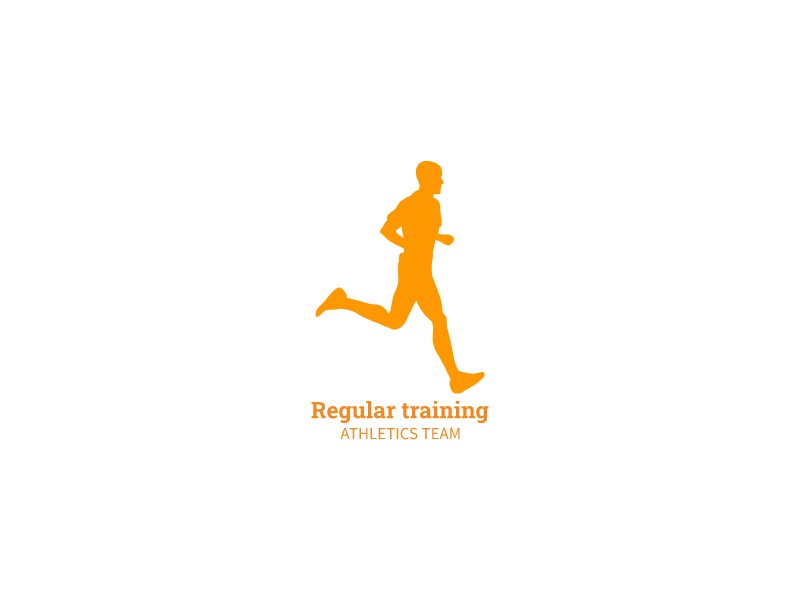 Regular training logo | Design your own sports fitness logo - LogoAI