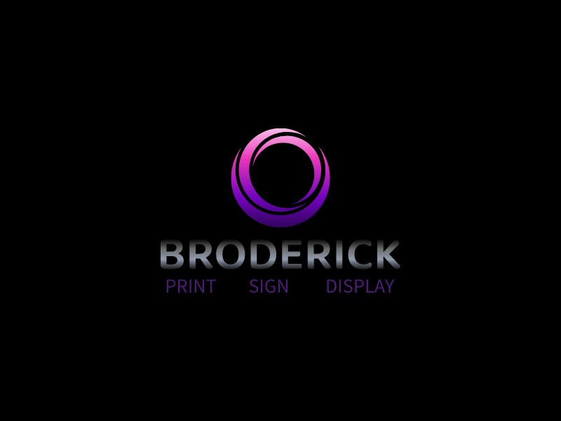 BRODERICK logo | Design your own logo - LogoAI