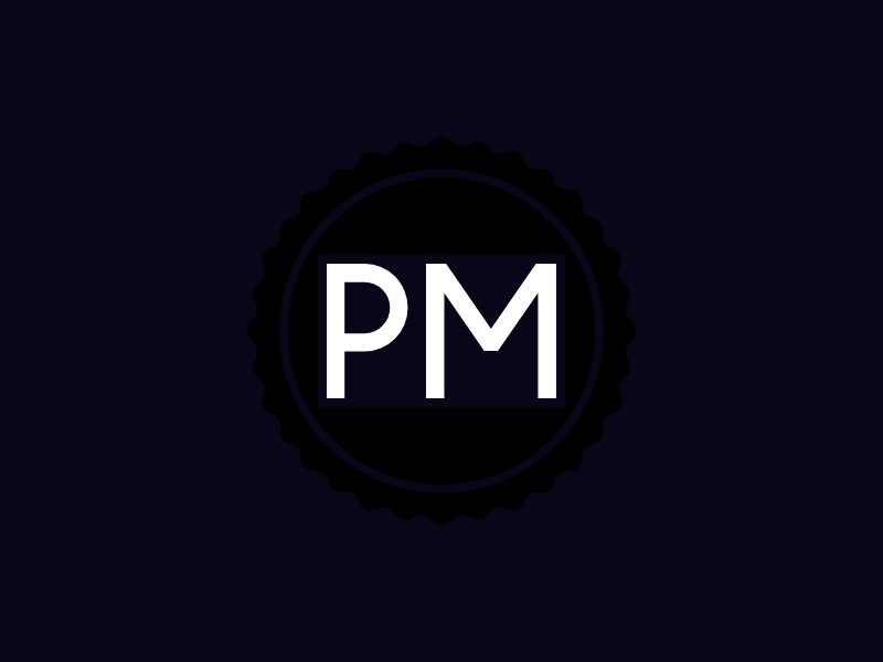 PM logo | Design your own sports fitness logo - LogoAI
