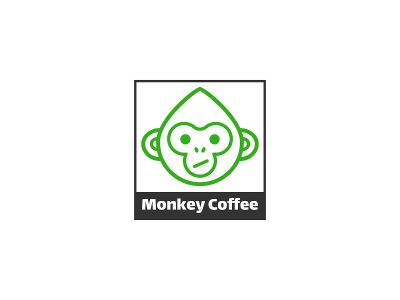 Monkey Coffee logo | Design your own restaurant logo - LogoAI