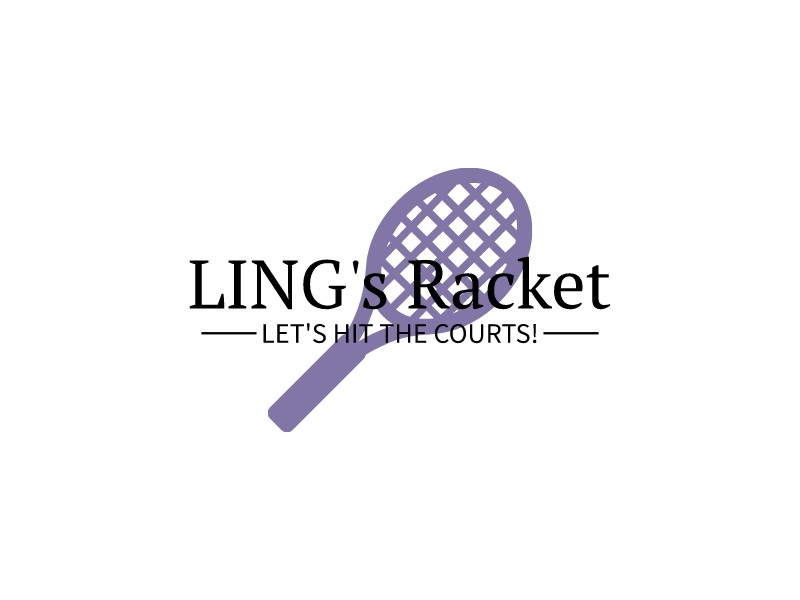 LING's Racket logo | Design your own logo - LogoAI