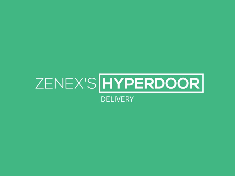 ZENEX's HYPERDOOR logo | Design your own restaurant logo - LogoAI
