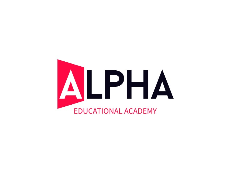 Alpha logo | Design your own education logo - LogoAI