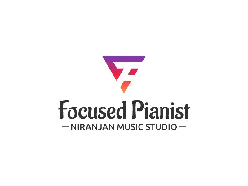 Focused Pianist logo | Design your own logo - LogoAI
