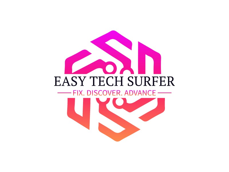 EASY TECH SURFER logo | Design your own technology logo - LogoAI