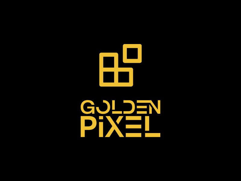 Golden Pixel logo | Design your own logo - LogoAI