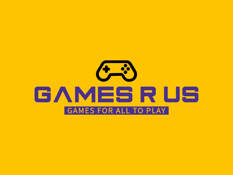 Games R Us logo | Design your own retail logo - LogoAI