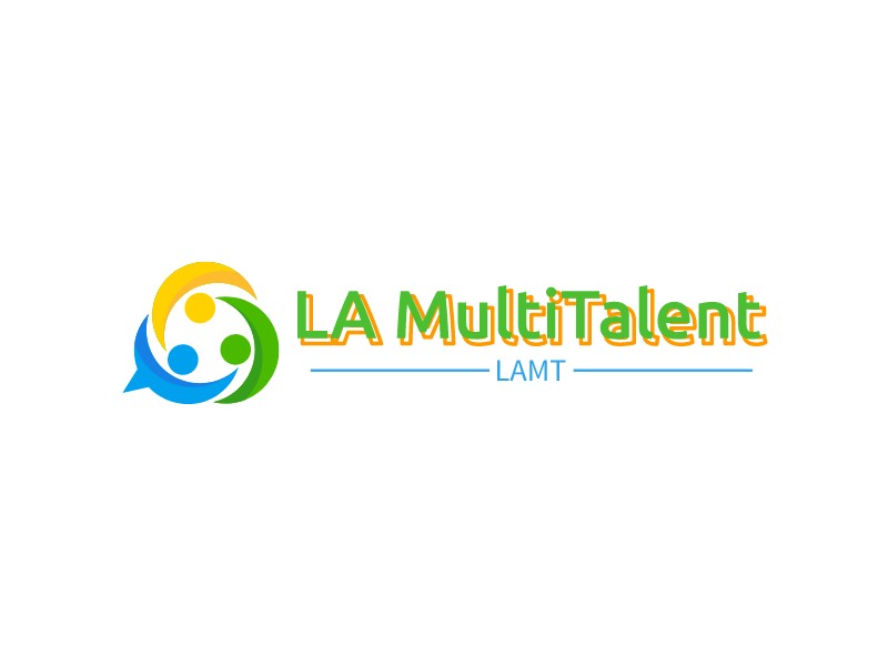 LA MultiTalent logo design - LogoAI.com