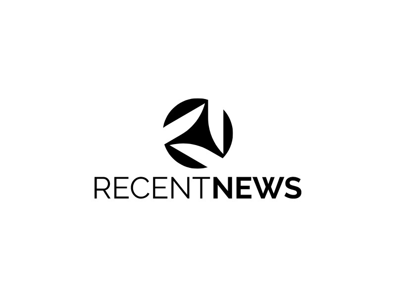 RECENT NEWS logo design - LogoAI.com