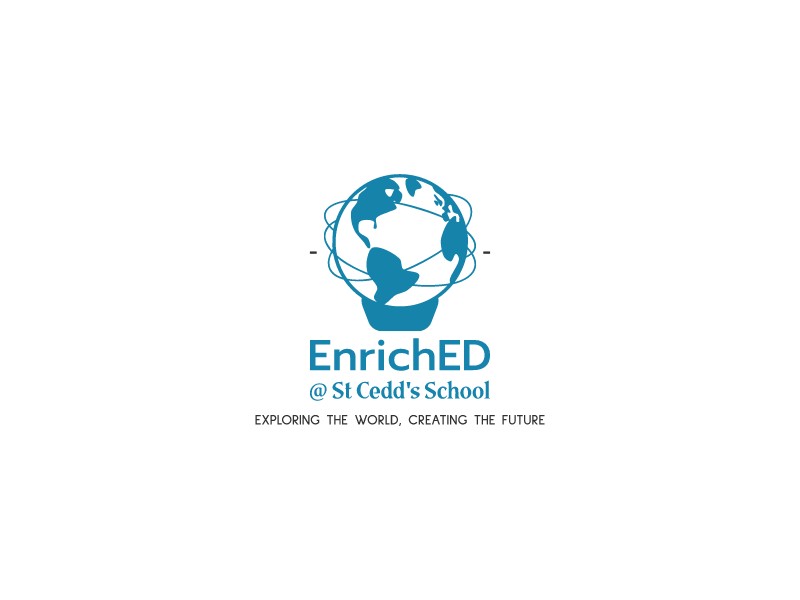 EnrichED @ St Cedd's School logo | Design your own education logo - LogoAI