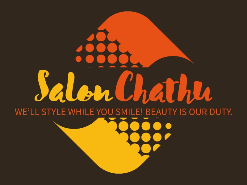 Salon Chathu logo | Design your own beauty spa logo - LogoAI