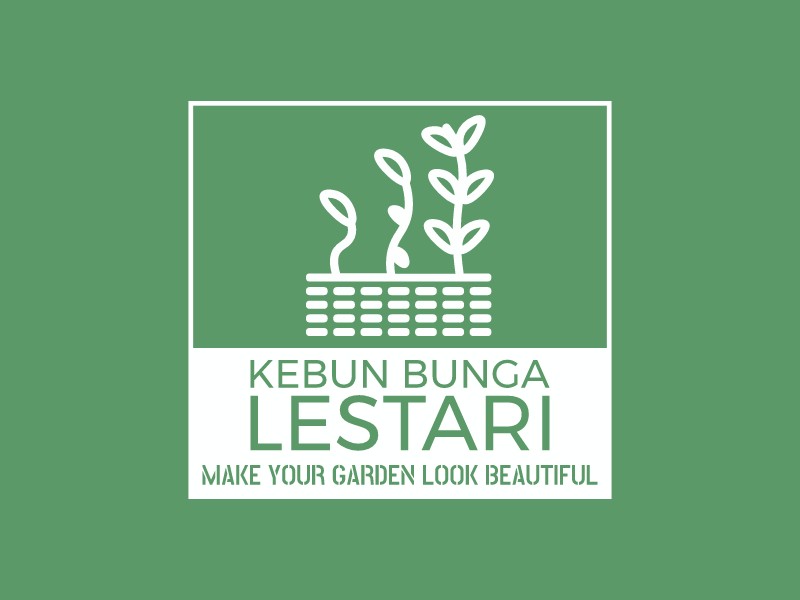 Kebun Bunga Lestari logo | Design your own agriculture logo - LogoAI