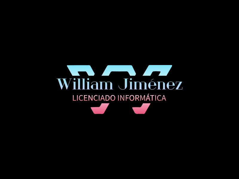 William Jiménez logo | Design your own technology logo - LogoAI
