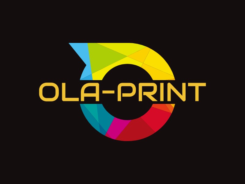 OLA-PRINT logo | Design your own logo - LogoAI