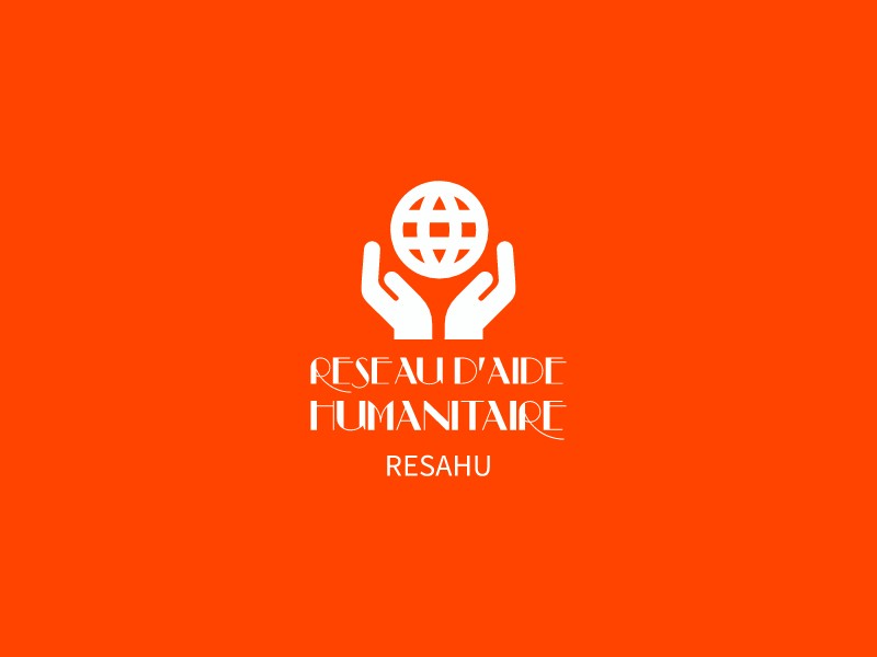 Reseau d'Aide Humanitaire logo design - LogoAI.com