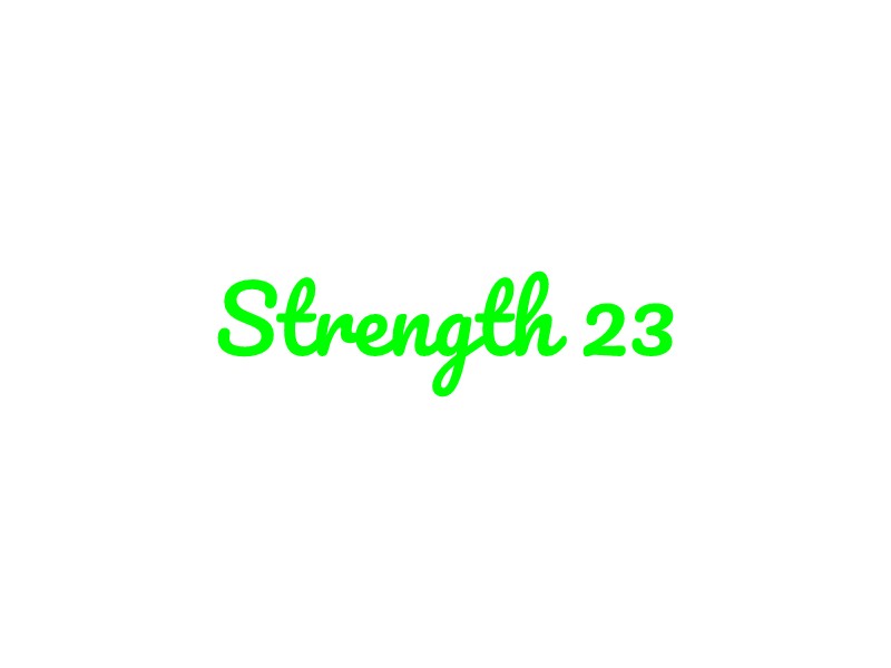 Strength 23 logo | Design your own logo - LogoAI