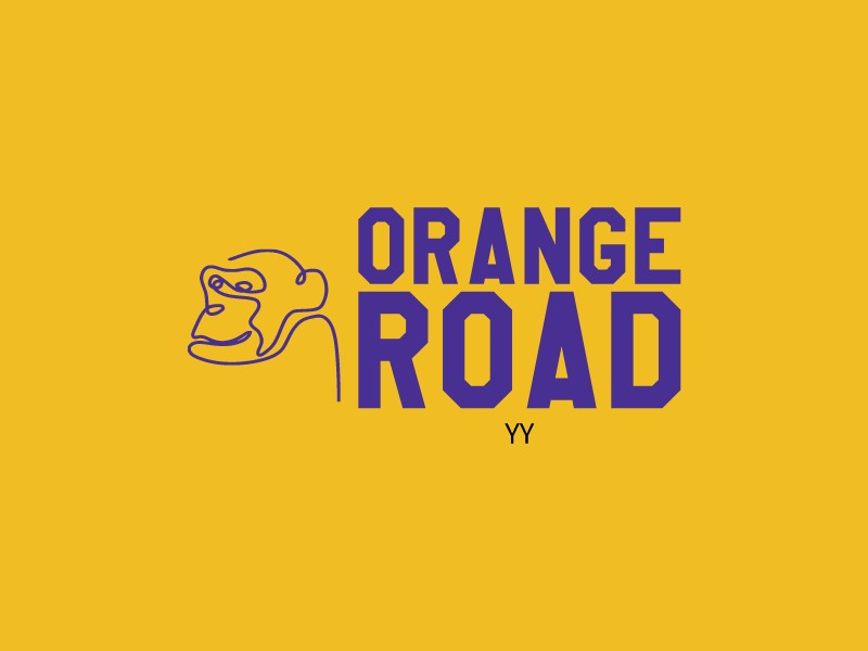 Orange Road logo | Design your own restaurant logo - LogoAI