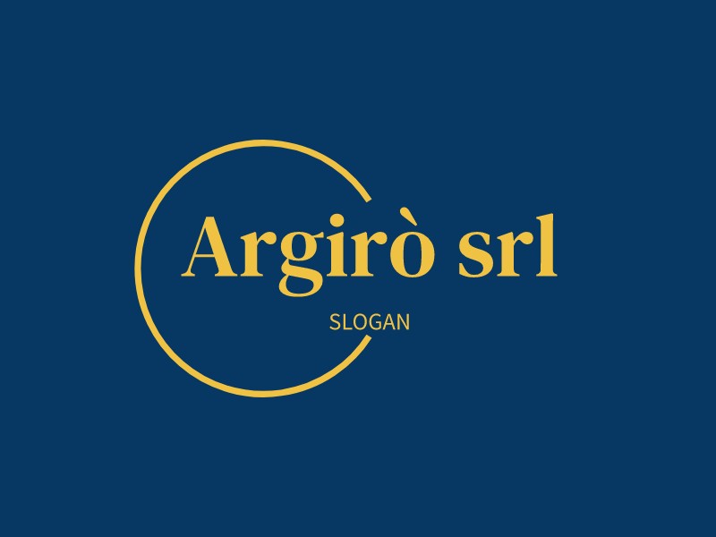 Argirò srl logo | Design your own logo - LogoAI