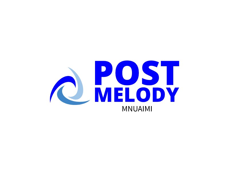 Post Melody logo design - LogoAI.com