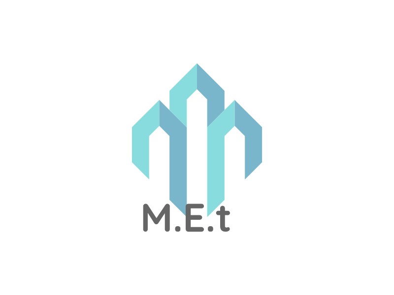 M.E.t logo | Design your own education logo - LogoAI