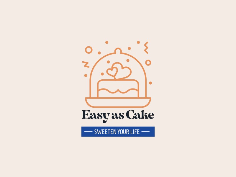 Easy as Cake logo | Design your own restaurant logo - LogoAI