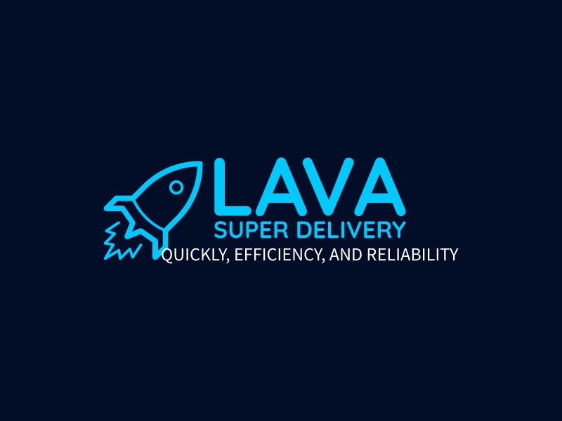 LAVA super delivery logo | Design your own technology logo - LogoAI