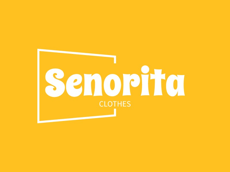 Senorita logo | Design your own logo - LogoAI