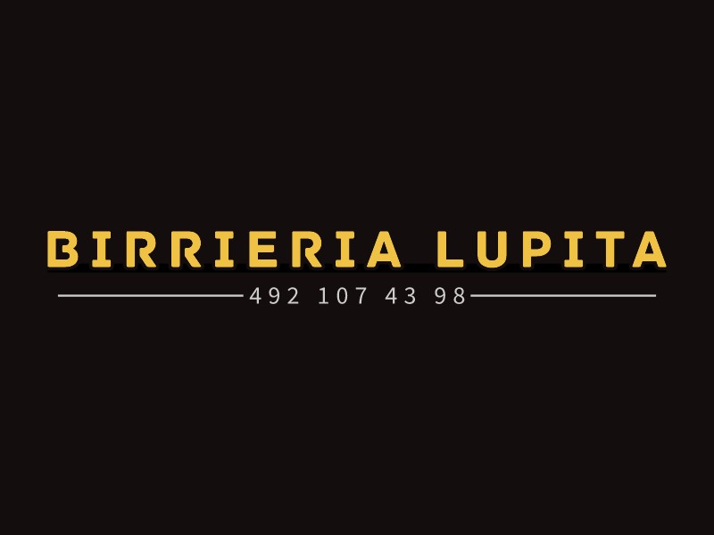 BIRRIERIA LUPITA logo | Design your own restaurant logo - LogoAI