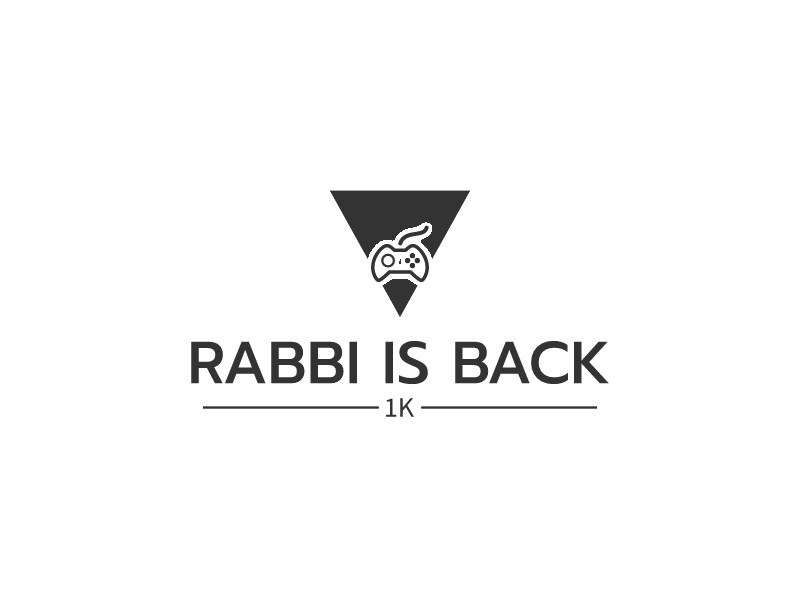 RABBI IS BACK logo | Design your own entertainment logo - LogoAI