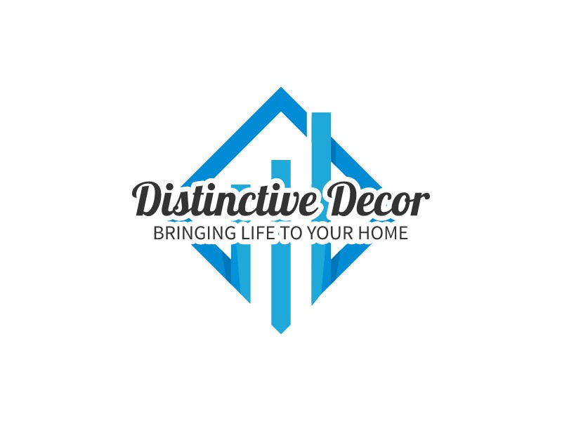 Distinctive Decor logo | Design your own home family logo - LogoAI