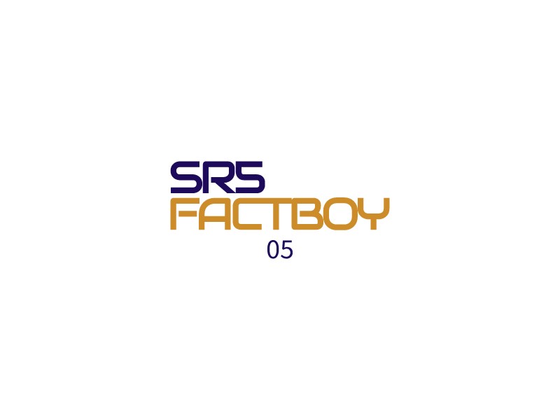 SR5 FACTBOY logo | Design your own logo - LogoAI
