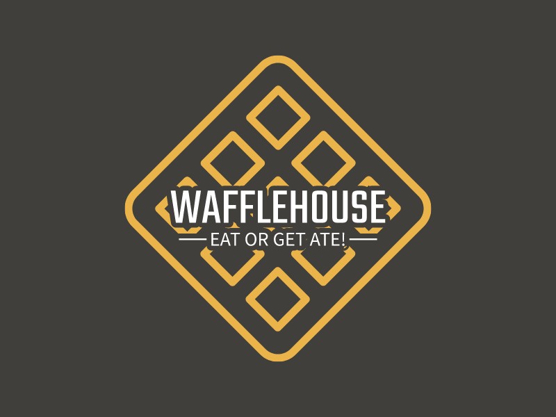 WAFFLE HOUSE logo | Design your own restaurant logo - LogoAI