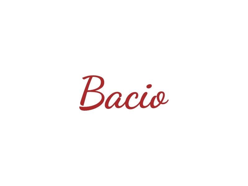 Bacio logo | Design your own logo - LogoAI