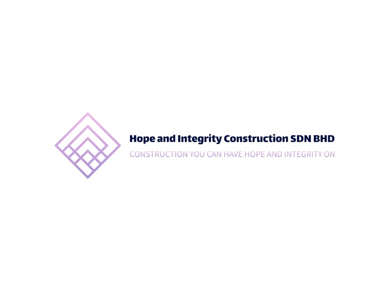 Hope and Integrity Construction SDN BHD logo | Design your own logo ...