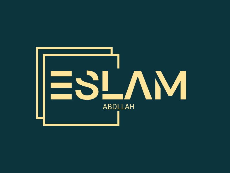Eslam logo | Design your own logo - LogoAI