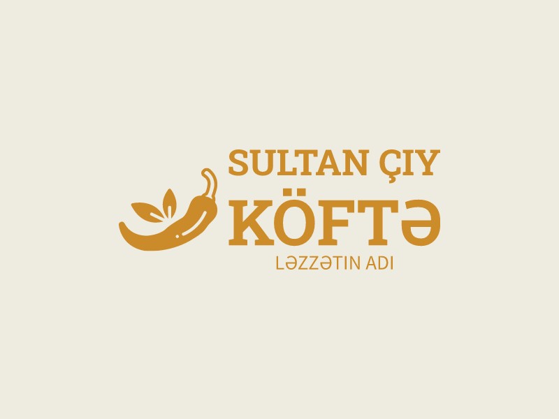 Sultan çiy köftə logo | Design your own restaurant logo - LogoAI