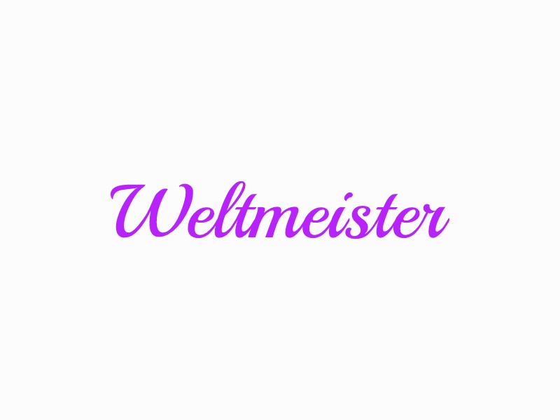 Weltmeister logo | Design your own logo - LogoAI