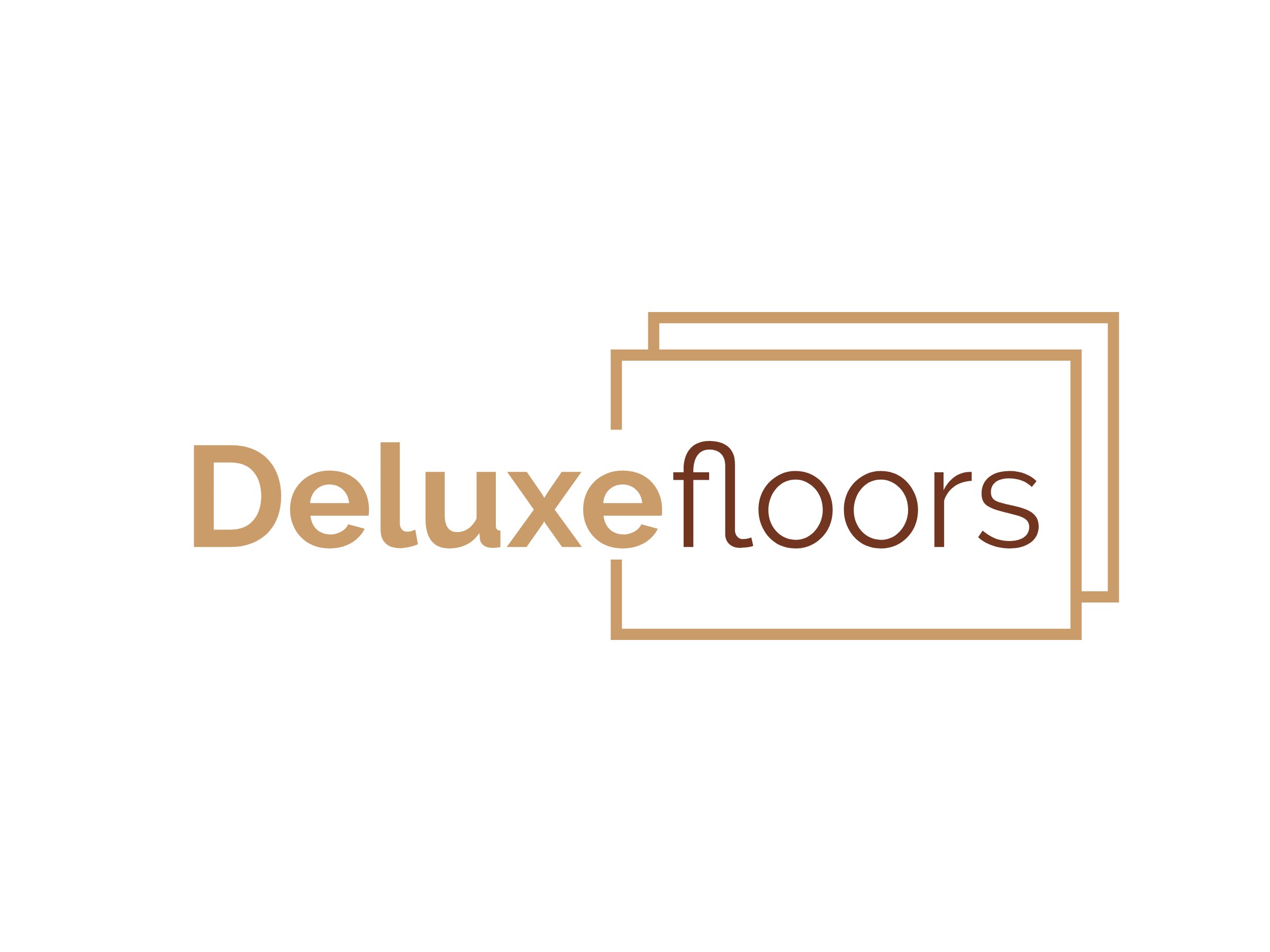 Deluxe floors logo | Design your own home family logo - LogoAI