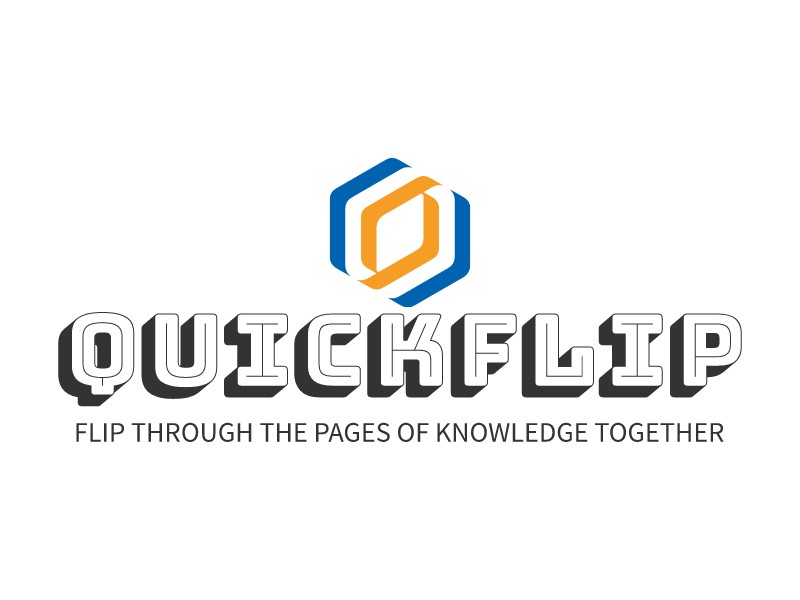 QUICKFLIP logo | Design your own education logo - LogoAI