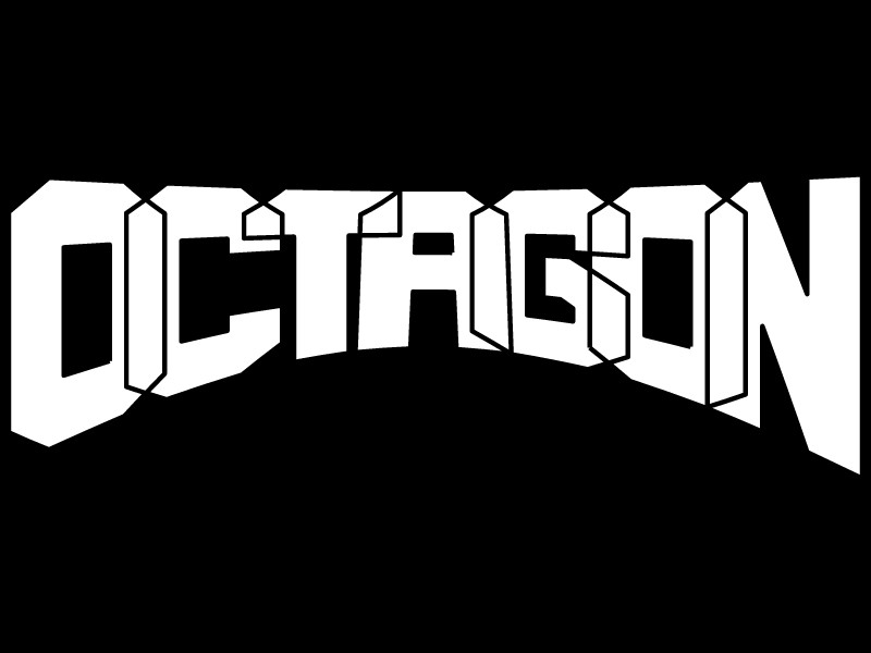 OCTAGON logo | Design your own black white logo - LogoAI