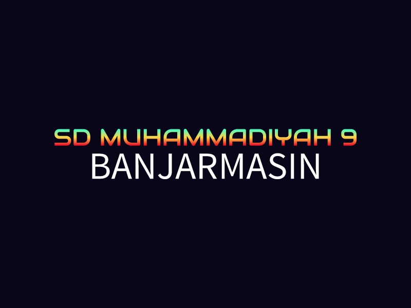SD MUHAMMADIYAH 9 logo | Design your own logo - LogoAI