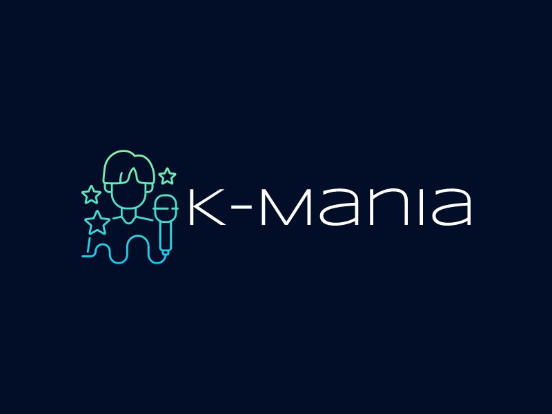 K-Mania logo | Design your own entertainment logo - LogoAI