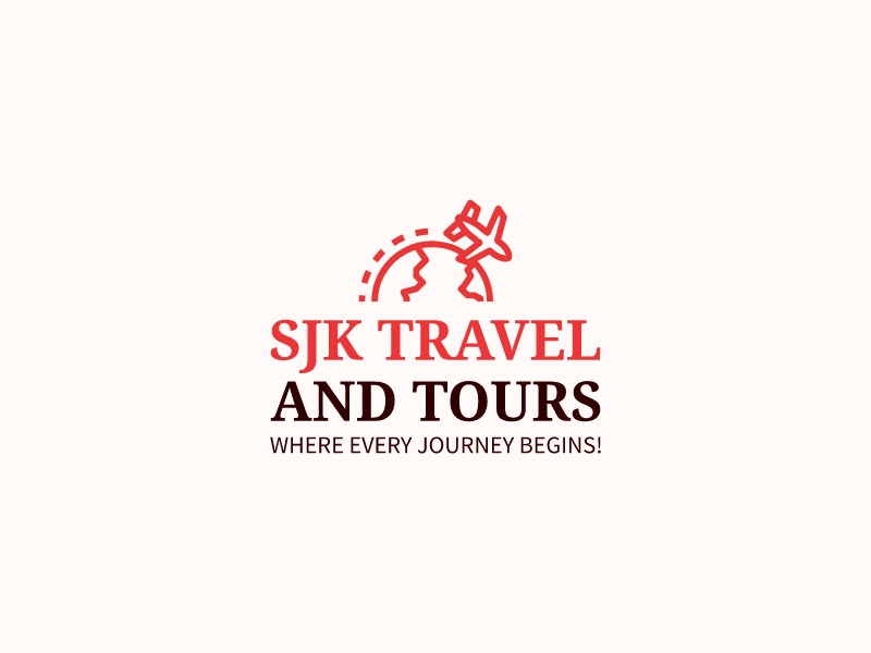SJK Travel and Tours logo | Design your own travel logo - LogoAI
