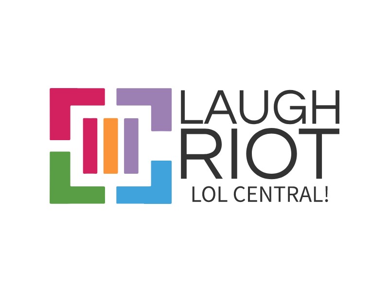 Laugh Riot logo | Design your own entertainment logo - LogoAI