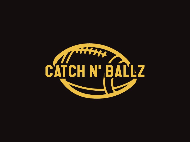 Catch N' Ballz logo | Design your own sports fitness logo - LogoAI