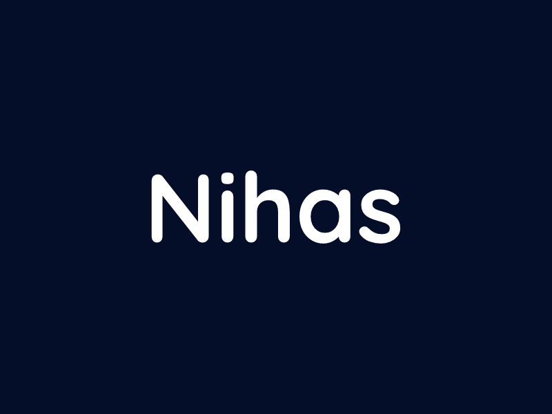 Nihas logo | Design your own logo - LogoAI