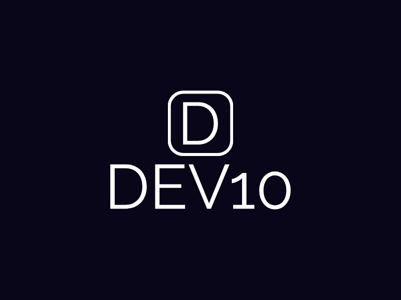 DEV10 logo | Design your own logo - LogoAI
