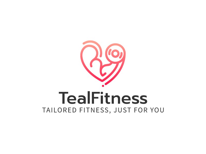 TealFitness logo | Design your own sports fitness logo - LogoAI